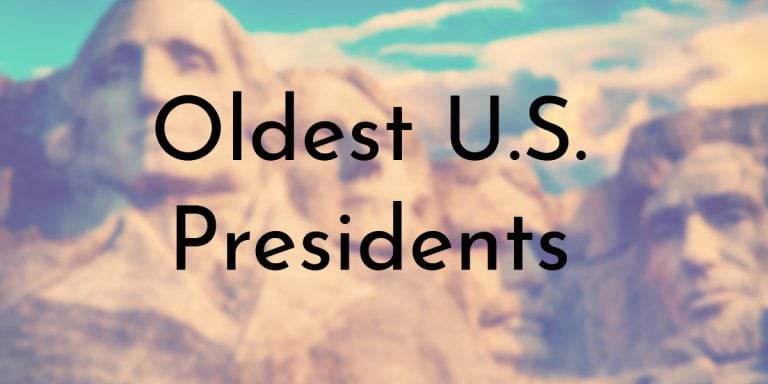 10 Oldest U.S. Presidents (Updated 2026) - Oldest.org