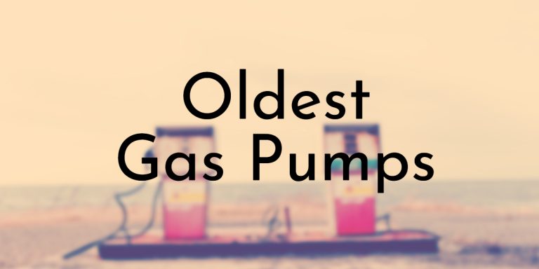 12 of the Oldest Gas Pumps Ever Created - Oldest.org