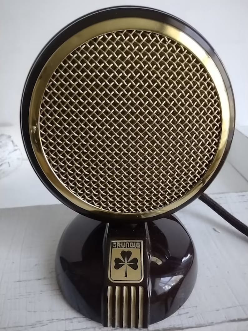 45 Vintage and Antique Microphones (Functional and Decorative) - Oldest.org
