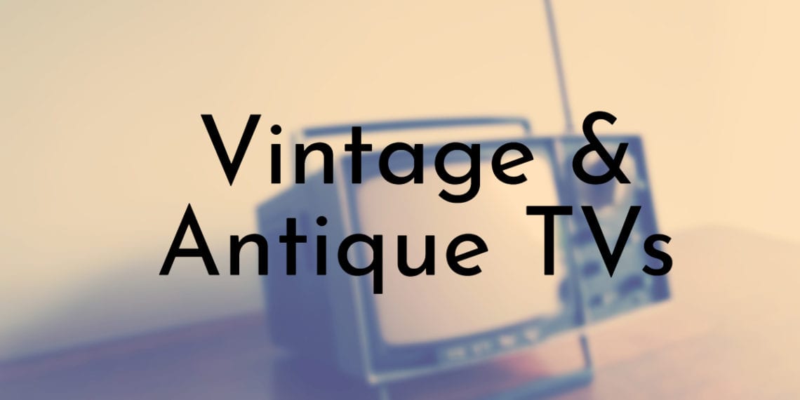 55 Vintage & Antique TVs You Can Buy - Oldest.org