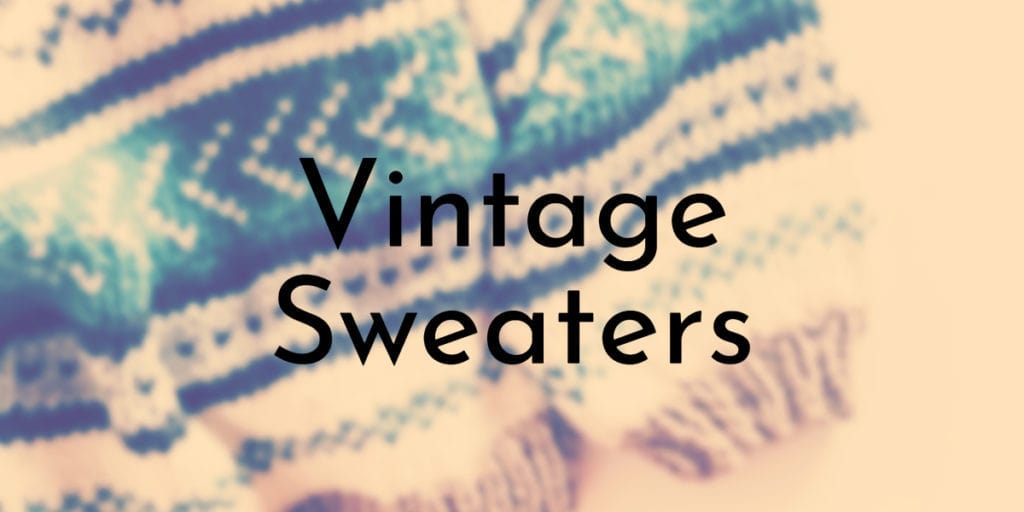 50 Vintage Sweaters - Oldest.org
