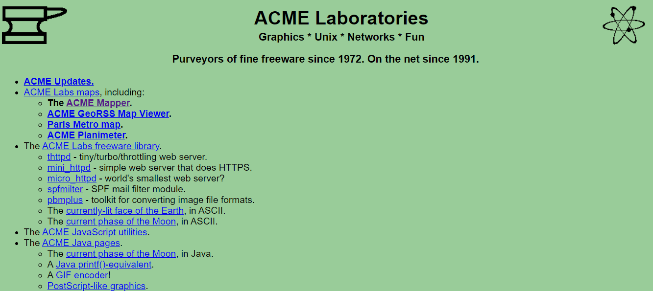 12 Oldest Websites Still Running - Oldest.org