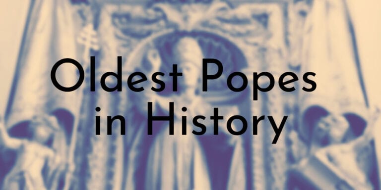 12 Oldest Popes in History - Oldest.org