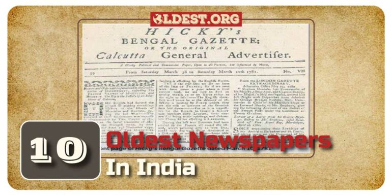 The 10 Oldest Newspapers in India - Oldest.org