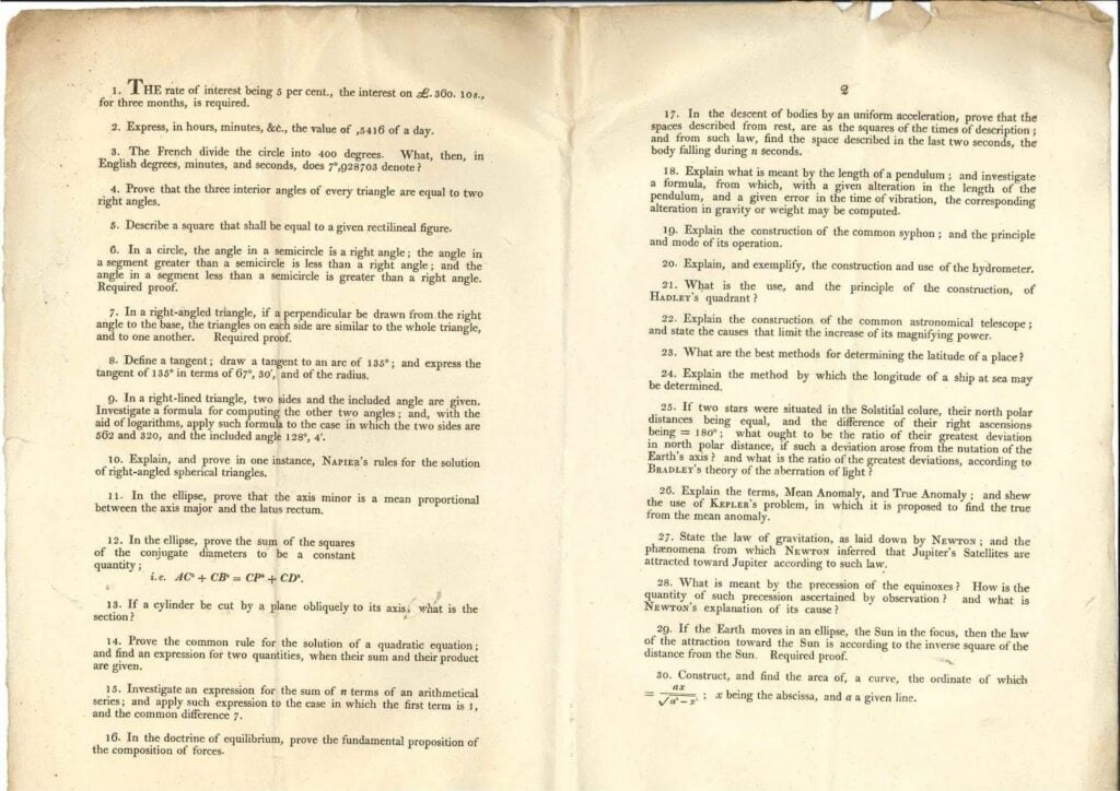 Oldest Exam in the World (2025 Updated) - Oldest.org