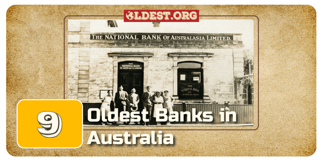 9 Oldest Banks in Australia - Oldest.org