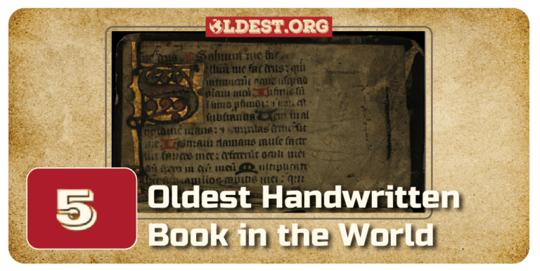 5 Oldest Handwritten Book in the World - Oldest.org