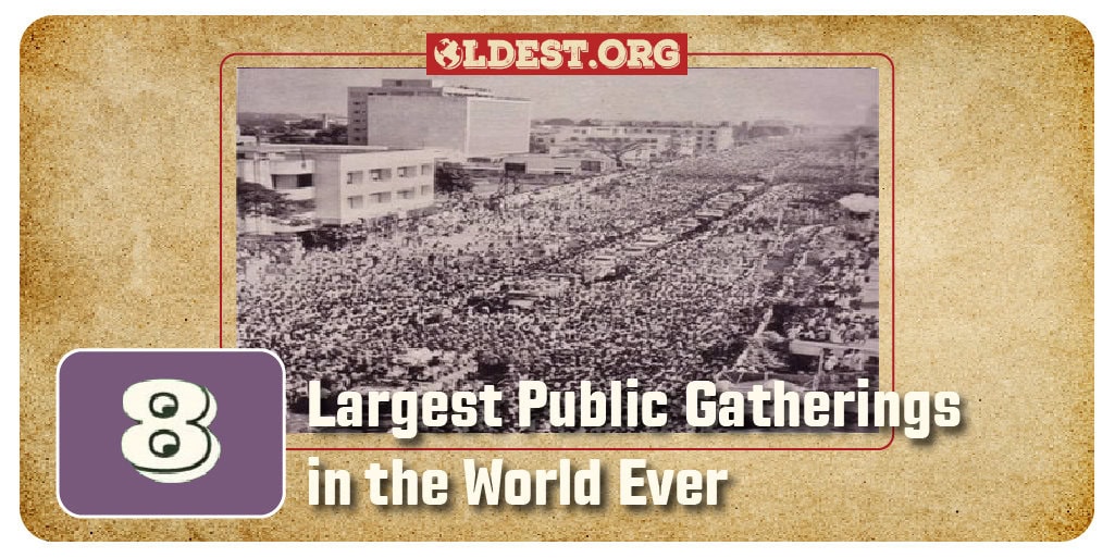 8 Largest Public Gatherings in the World Ever - Oldest.org