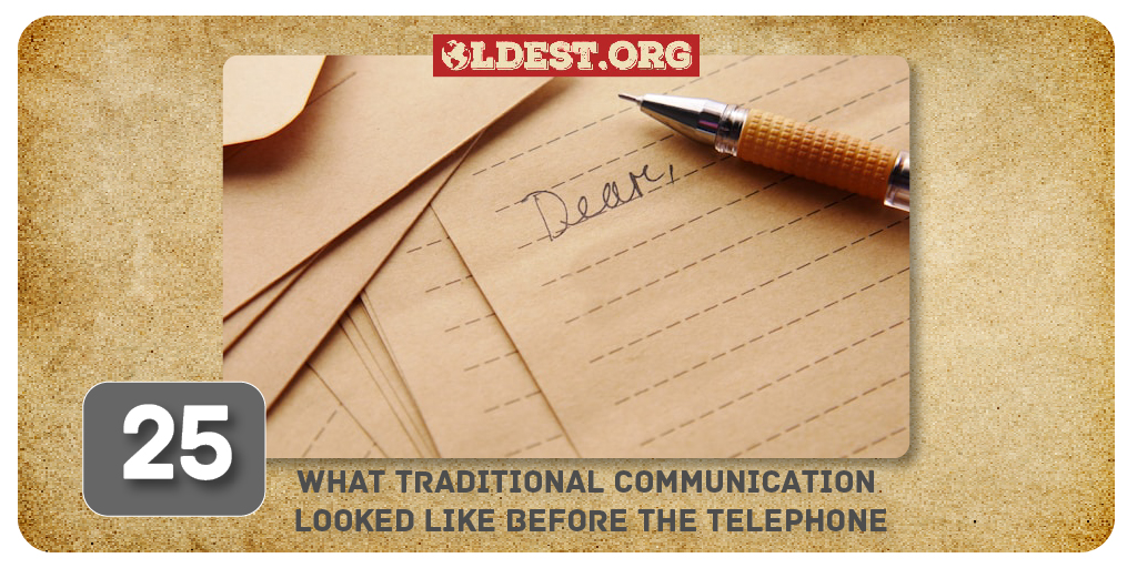 25 Photos of Communication Before the Telephone