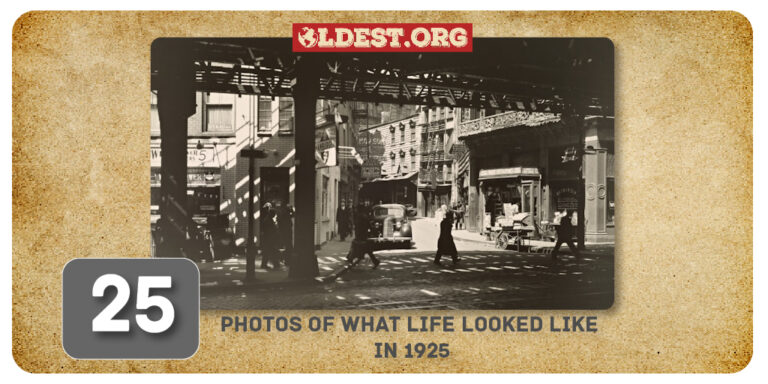 25 Photos Of What Life Looked Like In 1925 - Oldest.org