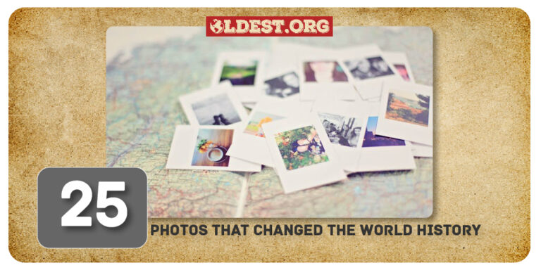 25 Photos That Changed The World History - Oldest.org