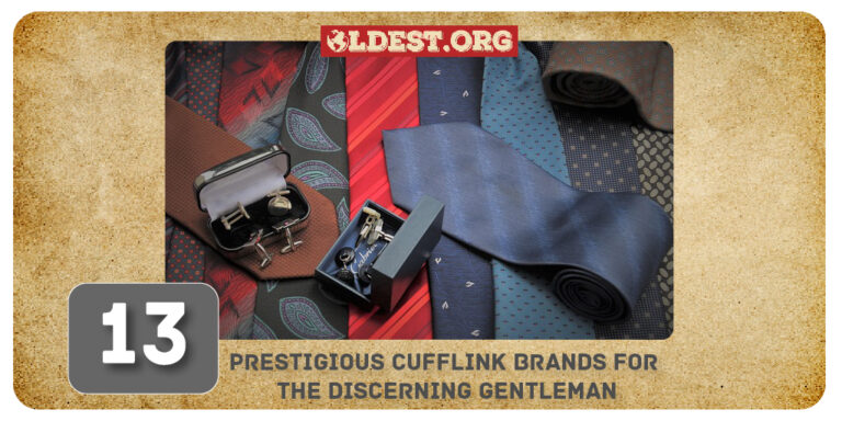 13 Prestigious Cufflink Brands for the Discerning Gentleman - Oldest.org