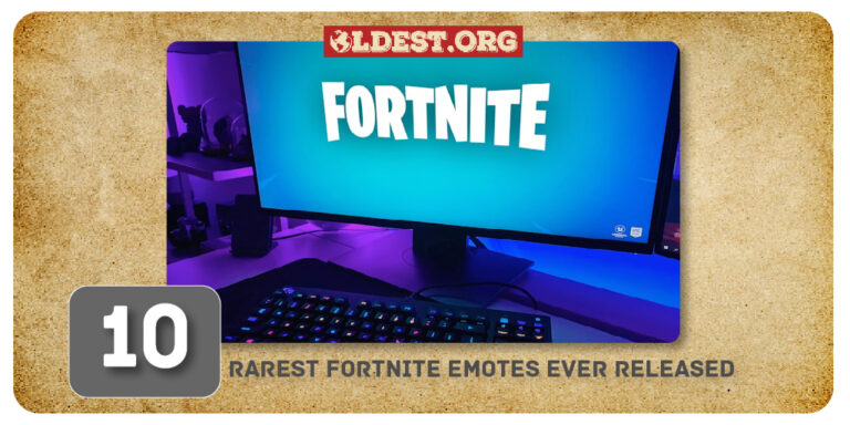 10 Rarest Fortnite Emotes Ever Released - Oldest.org