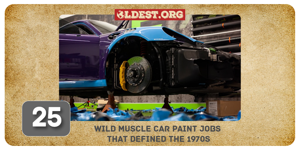 25 Wild Muscle Car Paint Jobs That Defined the 1970s