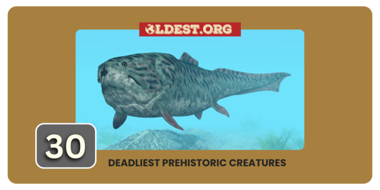 30 Deadliest Prehistoric Creatures That Once Ruled Our Planet