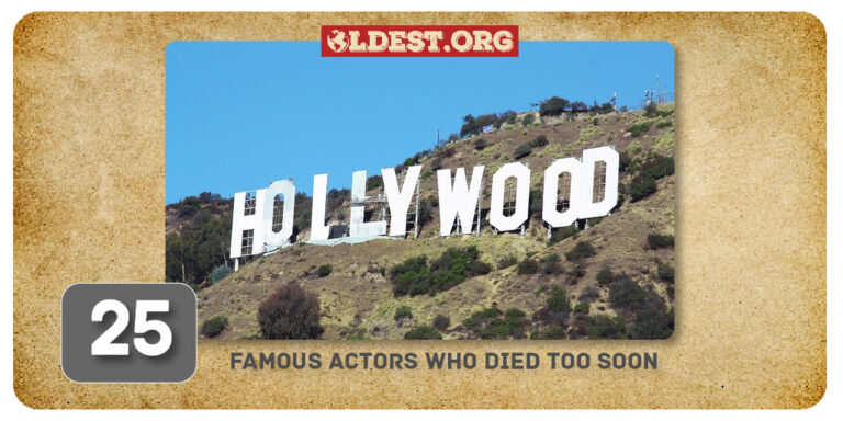 25 Famous Actors Who Died Too Soon - Oldest.org