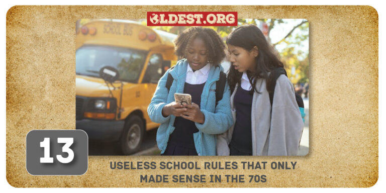 13 Useless School Rules That Only Made Sense In The 70s