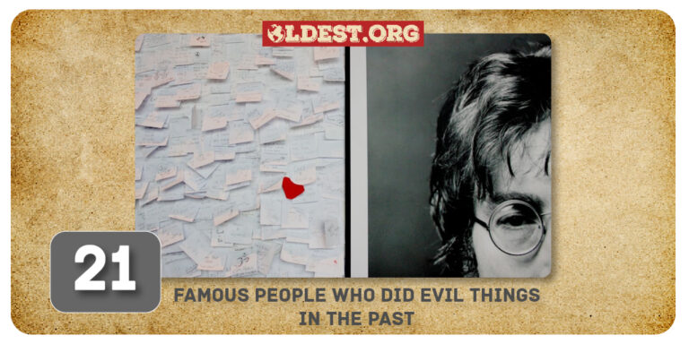 21 Famous People Who Did Evil Things in the Past