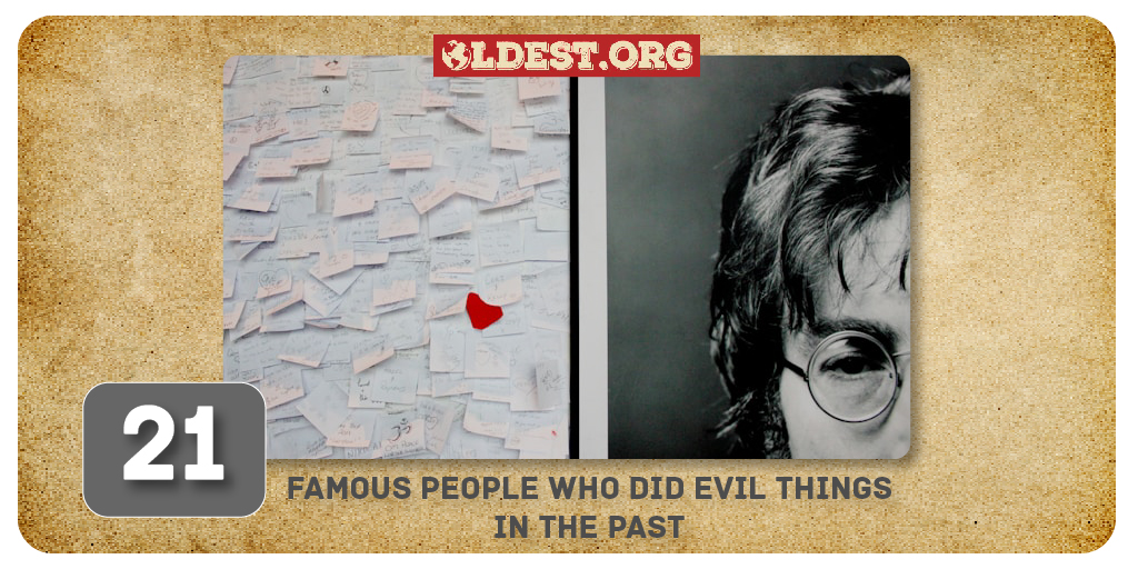21 Famous People Who Did Evil Things in the Past