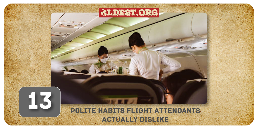 13 Polite Habits Flight Attendants Actually Dislike