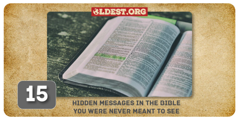 15 Hidden Messages in the Bible You Were Never Meant to See