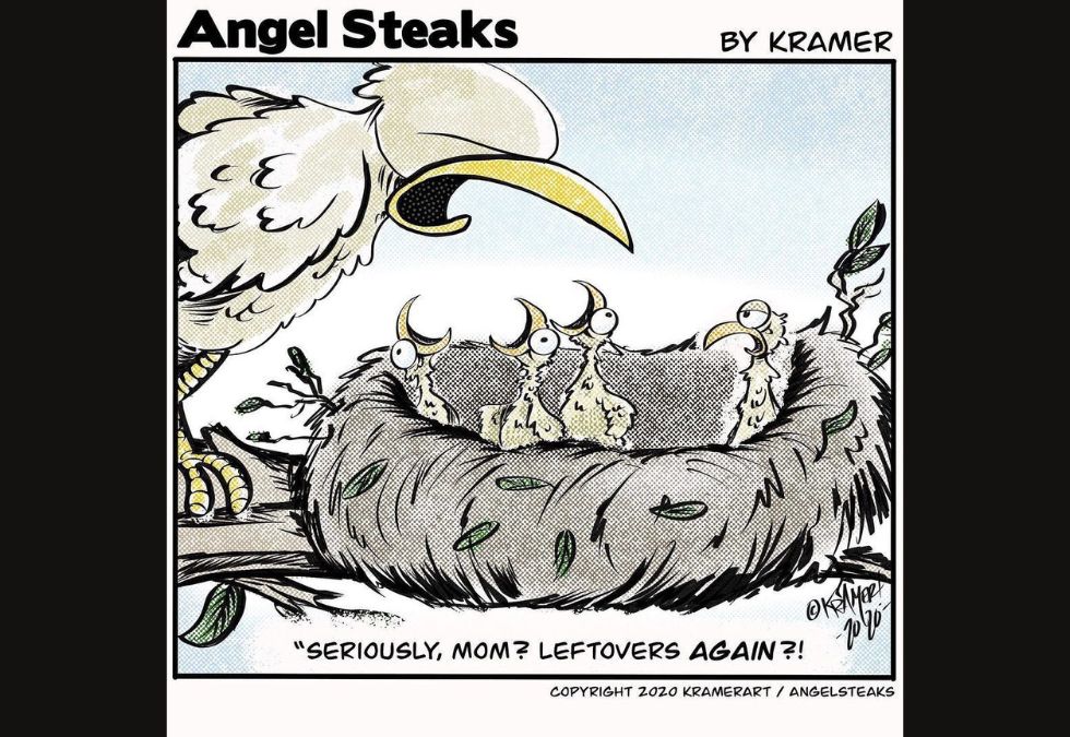 25 Classic Newspaper Cartoons from David Kramer