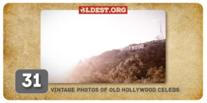 Vintage Photos Of 31 Old Hollywood Celebs - Oldest.org