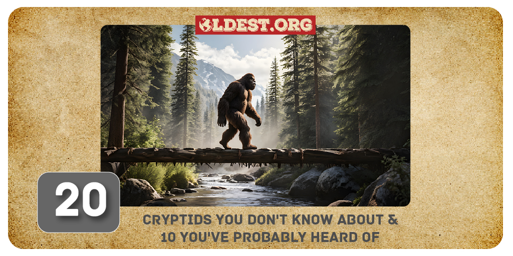 10 Cryptids You Don't Know About & 10 You've Probably Heard Of