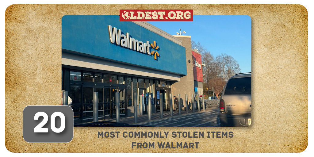 20 Most Commonly Stolen Items From Walmart