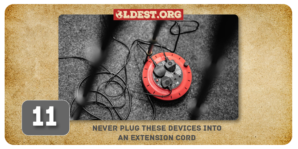 NEVER Plug These 11 Devices Into an Extension Cord