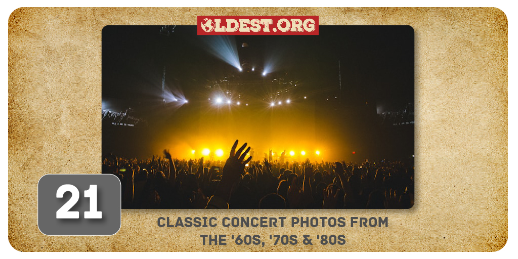 Classic Concert Photos From the '60s, '70s & '80s