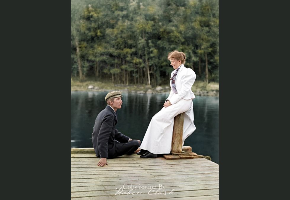 27 Colorized Vintage Photos From 1899 - Oldest.org