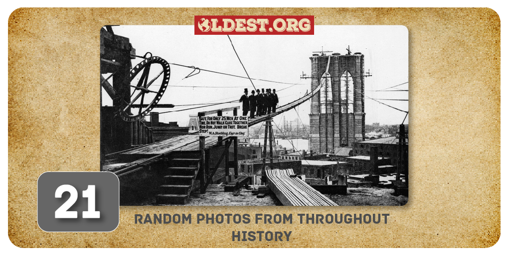 21 Random Photos from Throughout History