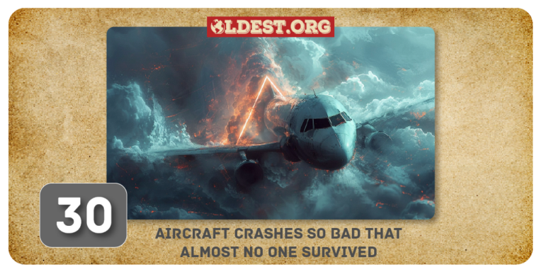 30 Aircraft Crashes So Bad That Almost No One Survived