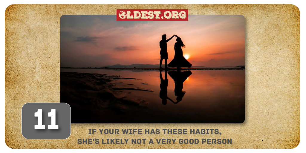 Wife Has These Habits, She's Likely Not a Very Good Person