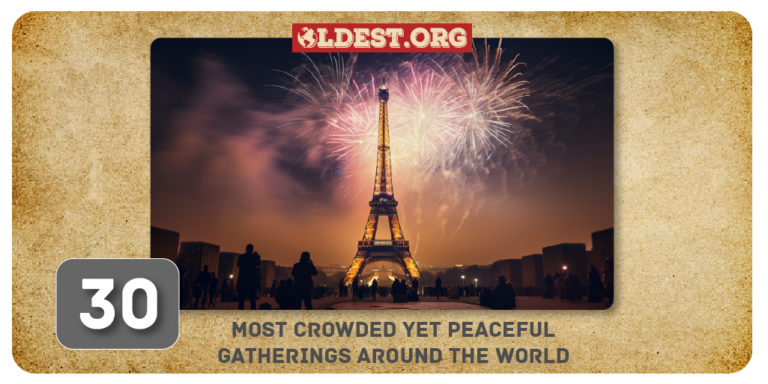 30 Most Crowded Yet Peaceful Gatherings Around the World
