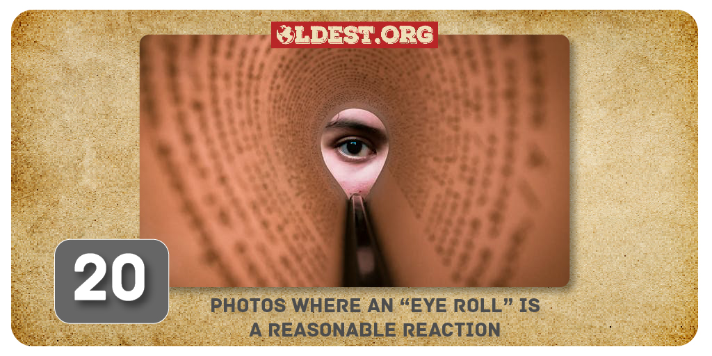 20 Photos Where an “Eye Roll” Is a Reasonable Reaction