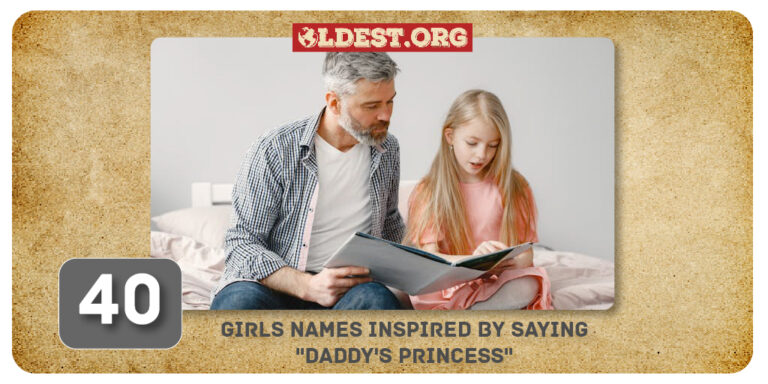 40 Girls Names Inspired By Saying "Daddy's Princess" - Oldest.org