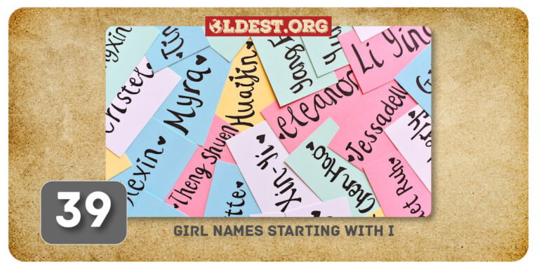 39 Girl Names Starting With I - Oldest.org