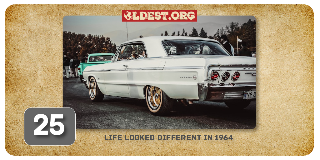 Life Looked Different In 1964: Here Are 25 Photos From The Year