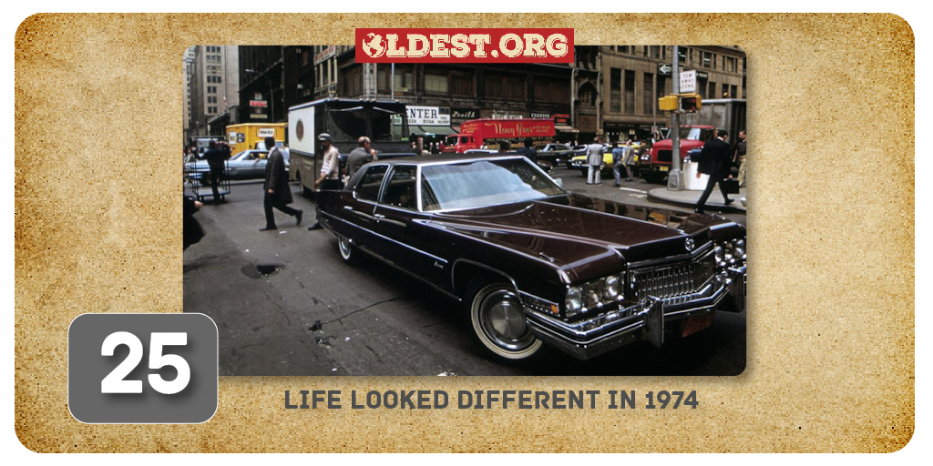 Life Looked Different In 1974 - Oldest.org