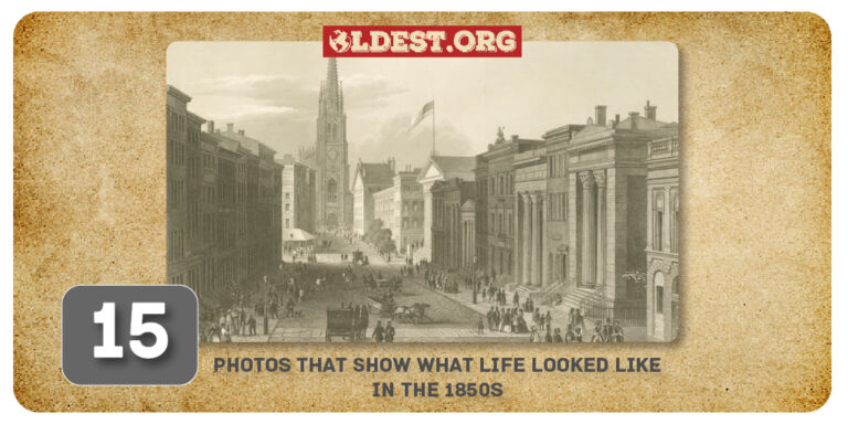 15 Photos That Show What Life Looked Like In The 1850s
