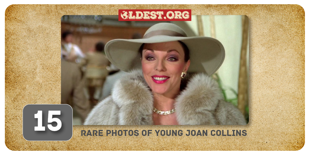 Photos of Joan Collins as a Glamorous '50s Movie Star