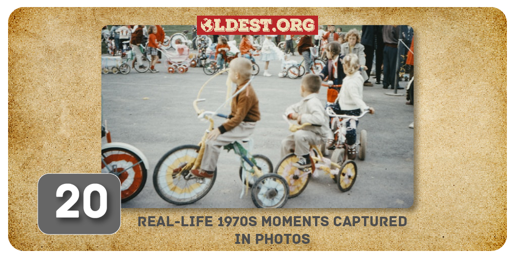 20 Real-Life 1970s Moments Captured in Photos