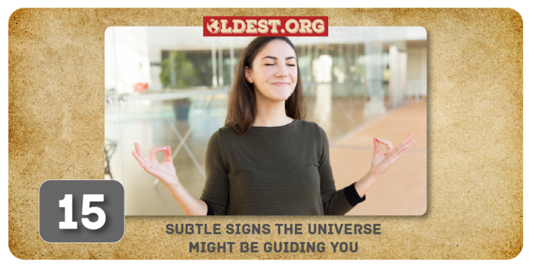 15 Subtle Signs The Universe Might Be Guiding You - Oldest.org