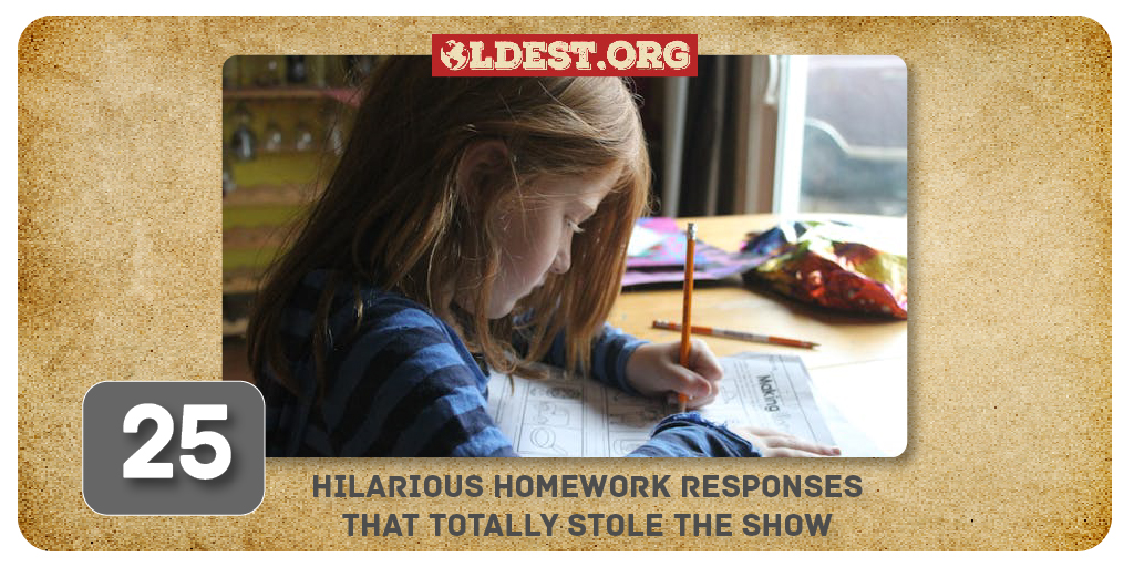 25 Hilarious Homework Responses That Totally Stole the Show