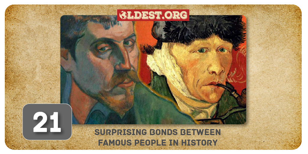 21 Surprising Bonds Between Famous People in History - Oldest.org