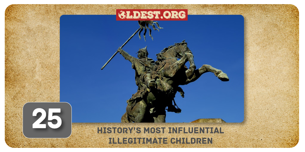 25 Of History’s Most Influential Illegitimate Children