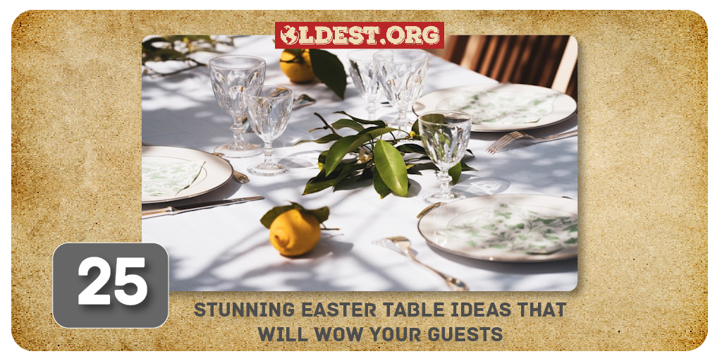 25 Stunning Easter Table Ideas That Will Wow Your Guests