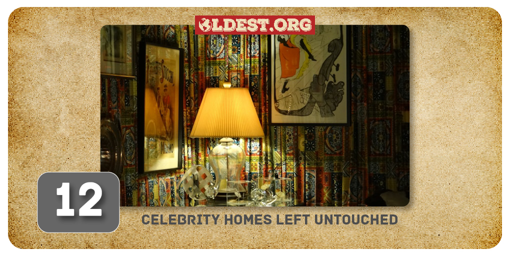 Step Inside 12 Celebrity Homes Left Untouched